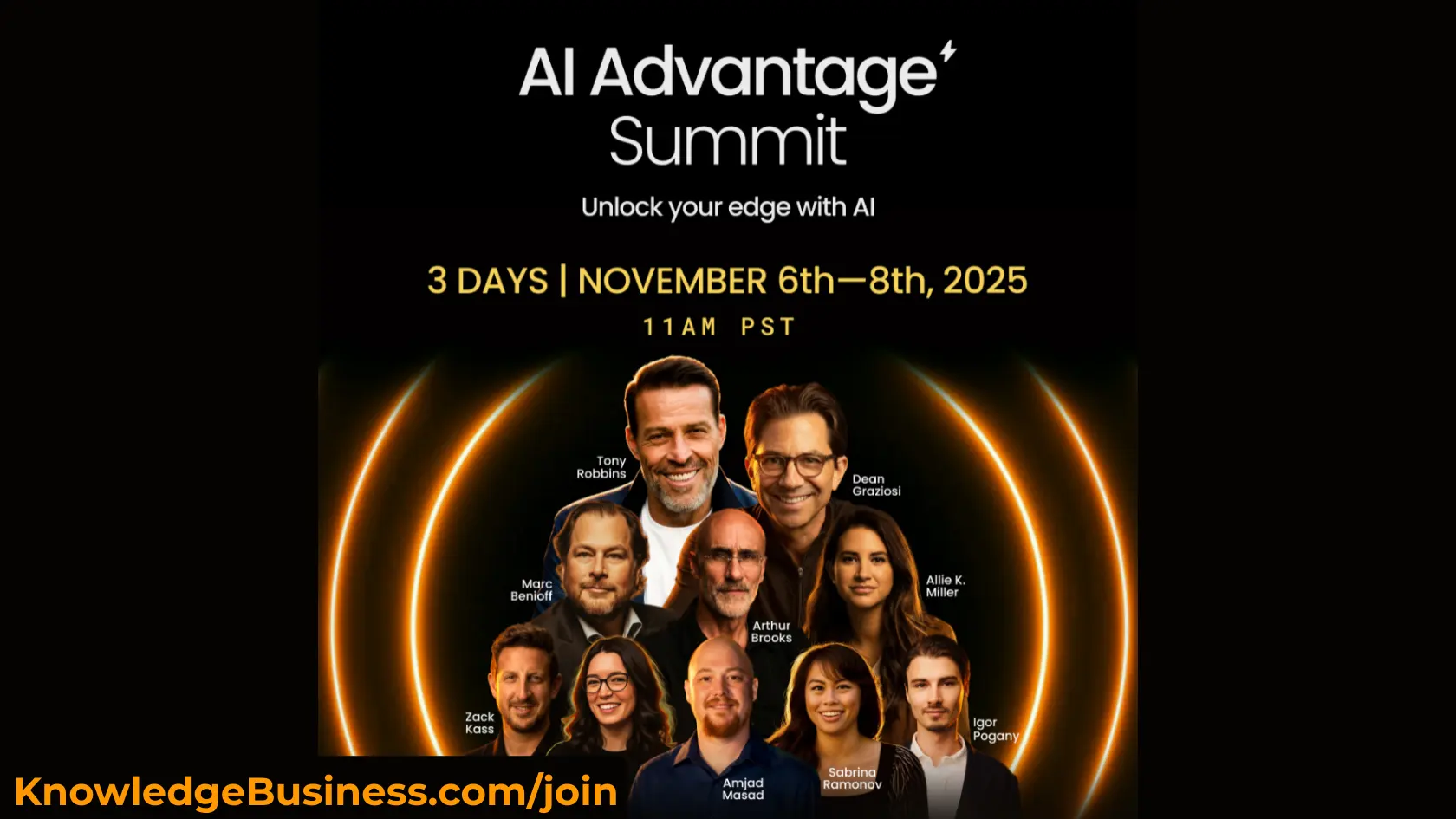 AI Advantage Summit | Join Tony Robbins & Dean Graziosi Now